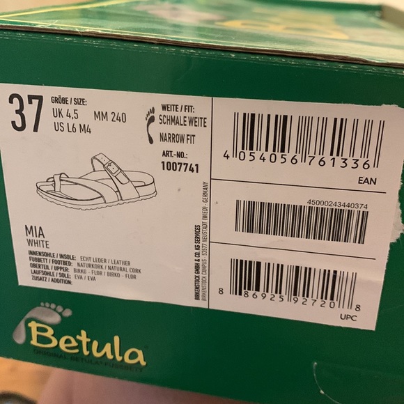 Birkenstock | Shoes | Birkenstock Betula Fussbett Mia Sandals | Poshmark